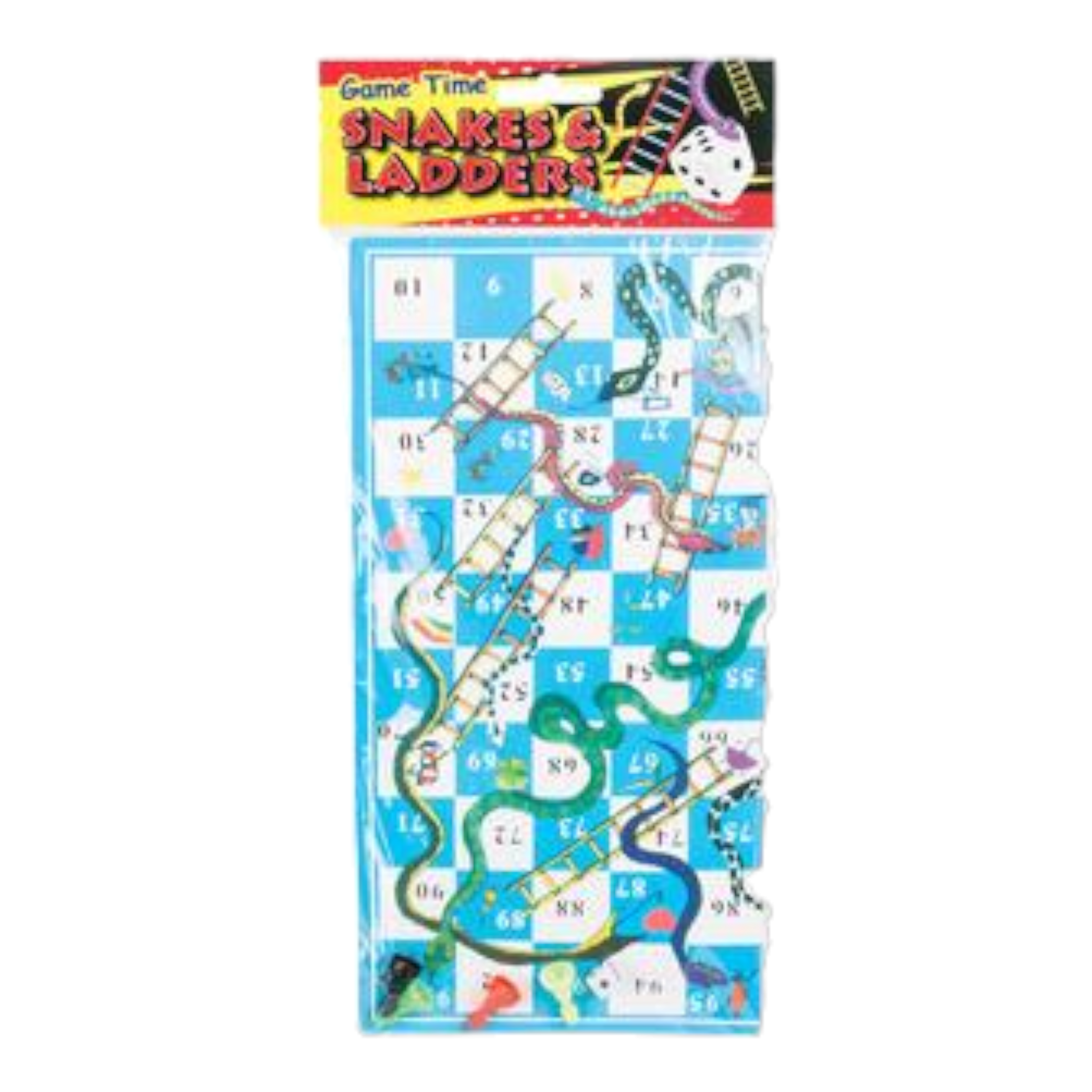 Snakes & Ladders Game Board 25cm