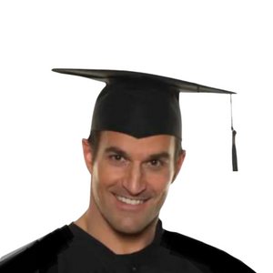Adult Graduation Felt Hat with Tassel