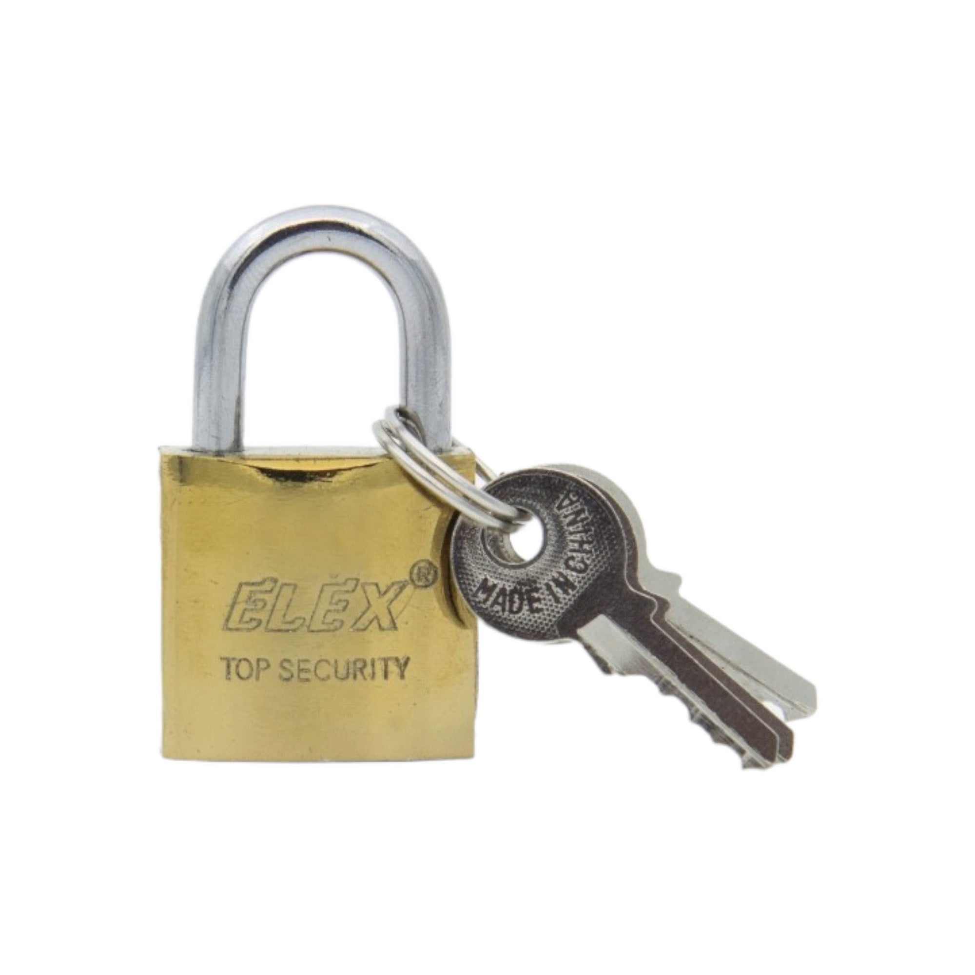 Padlock Elex Brass 25mm 7681-25