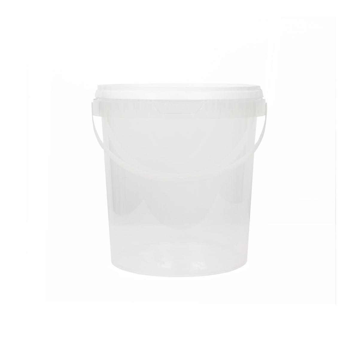9L Bucket Tamper Proof with Lid - Atchar Container Transparent