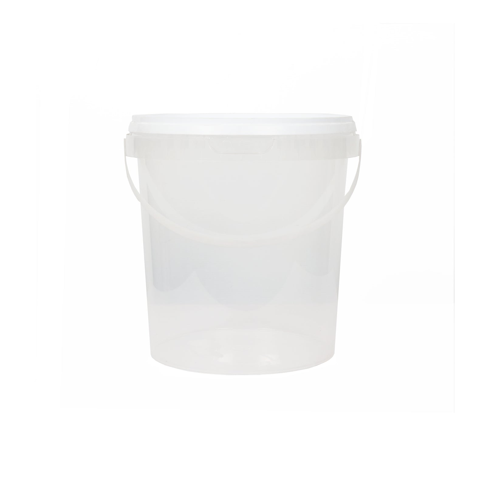 9L Bucket Tamper Proof with Lid - Atchar Container Transparent