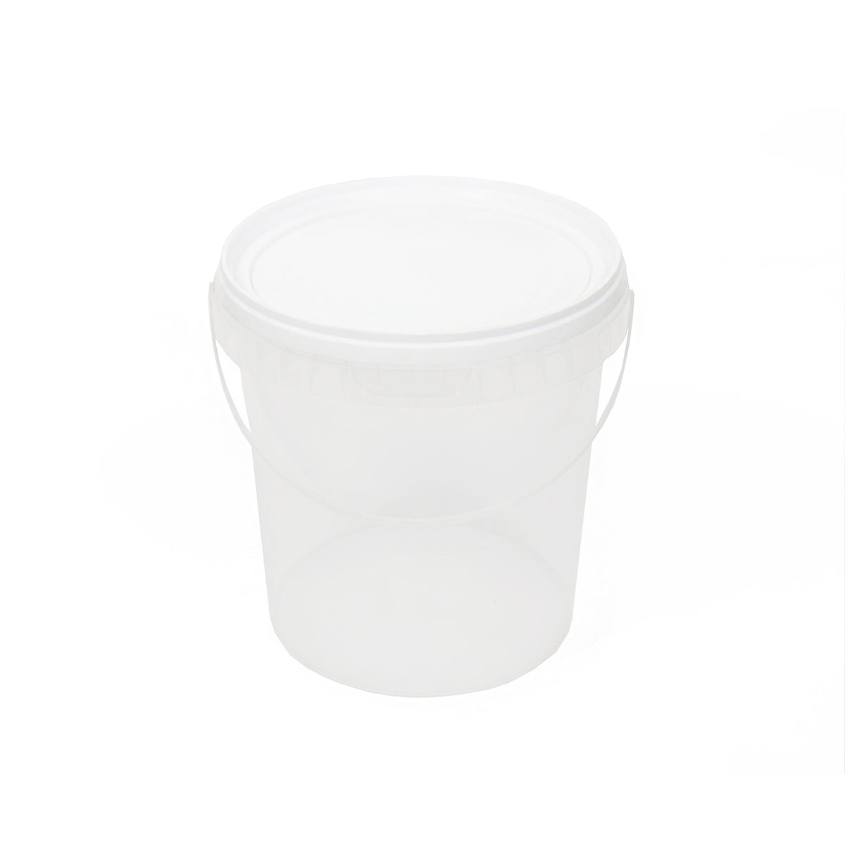 9L Bucket Tamper Proof with Lid - Atchar Container Transparent