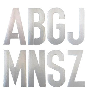 Polystyrene Styrofoam Alphabet A to Z