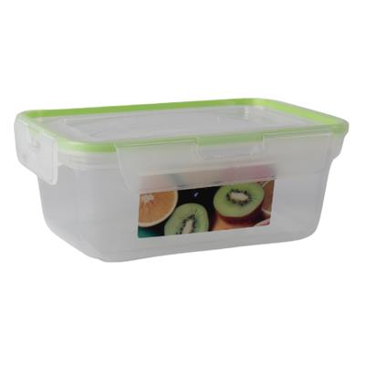 Plastic Container Square Click and Seal 1200mll Formosa 12045