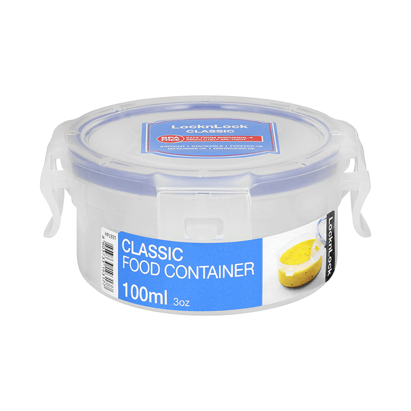100ml LocknLock Round Container HPL931
