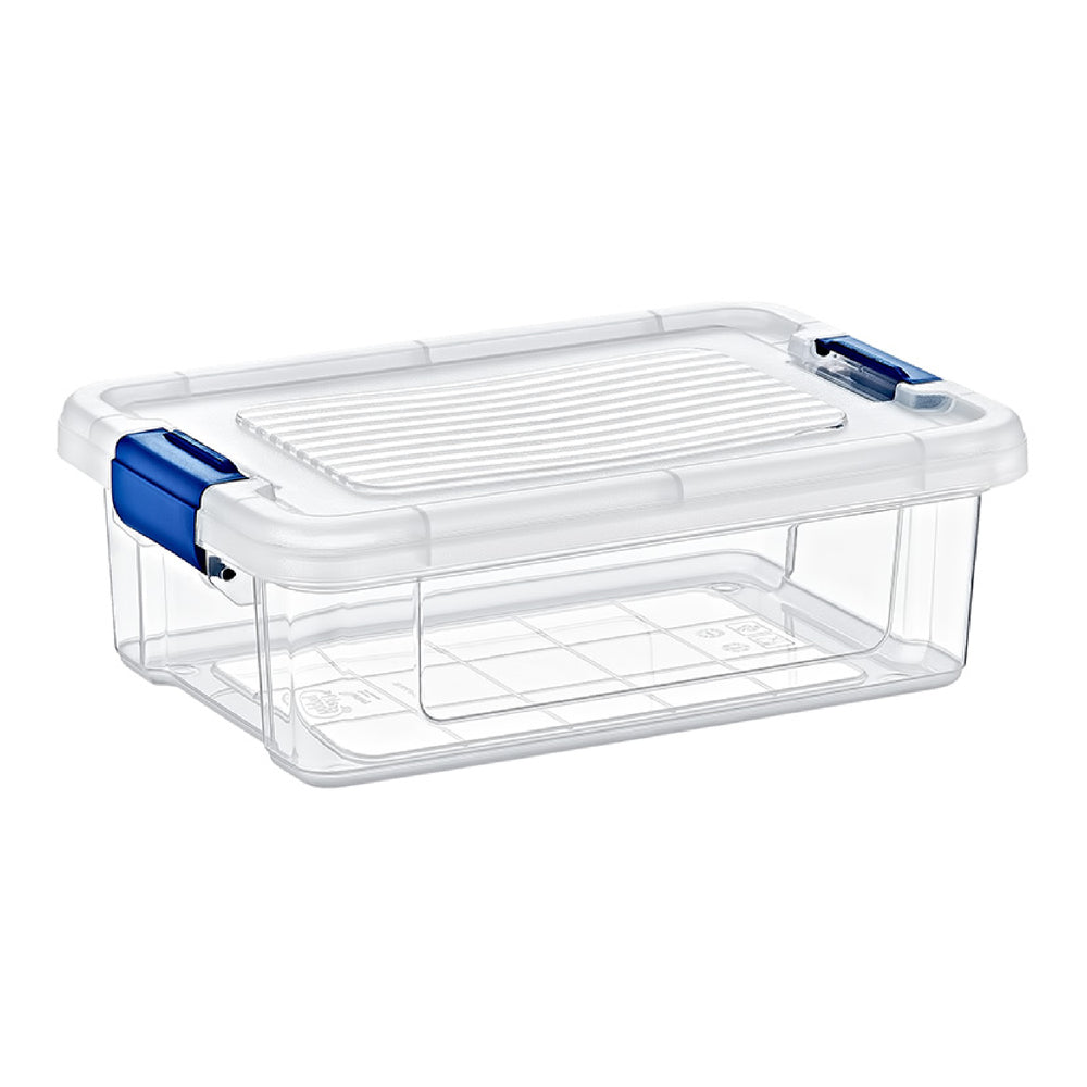 Hobby Life Plastic Storage Utility Container Flat Box 1.5L Locked Box