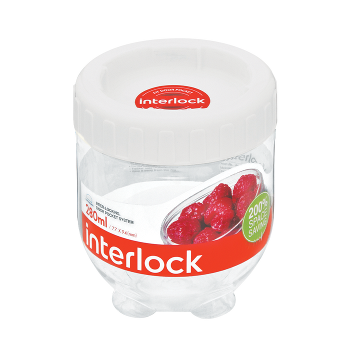 280ml LocknLock Interlock Container White INL202