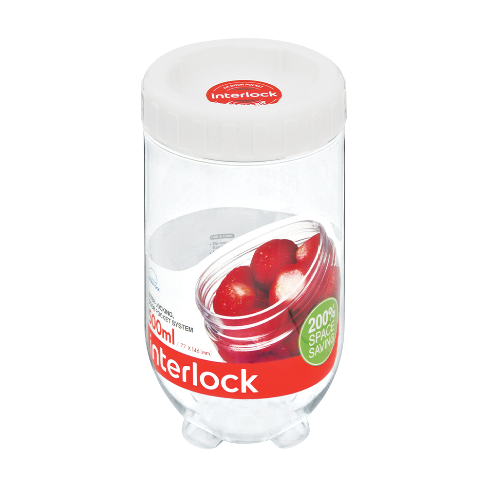 500ml LocknLock Interlock Container White INL203
