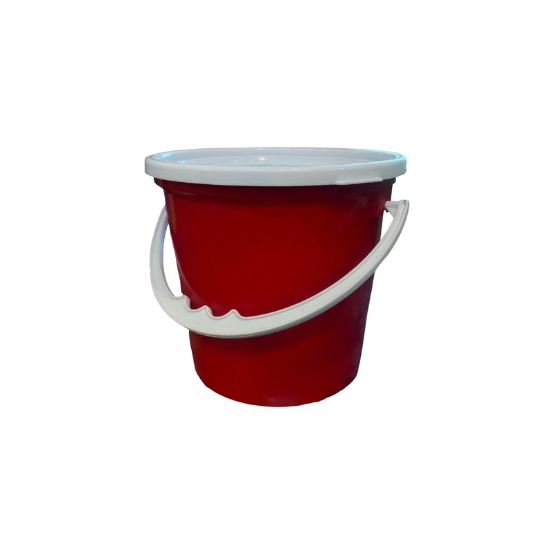 1L Plastic Bucket Assorted Color Party Bucket Air Tight Lid