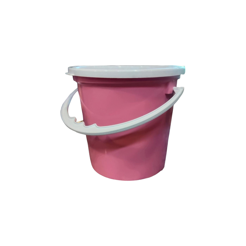 1L Plastic Bucket Assorted Color Party Bucket Air Tight Lid