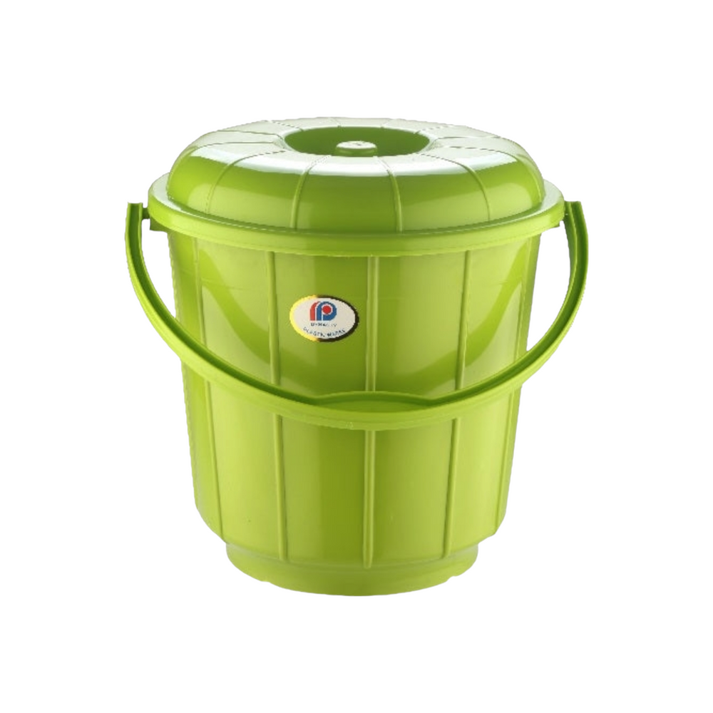 20L Plastic Bucket with Lid 120WLPH