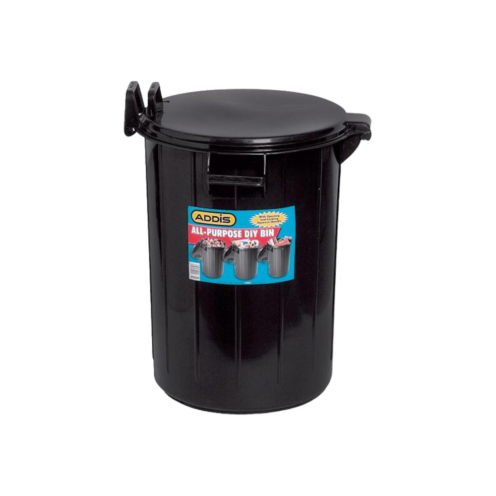 Addis 55L All Purpose DIY Dustbin 91260BK