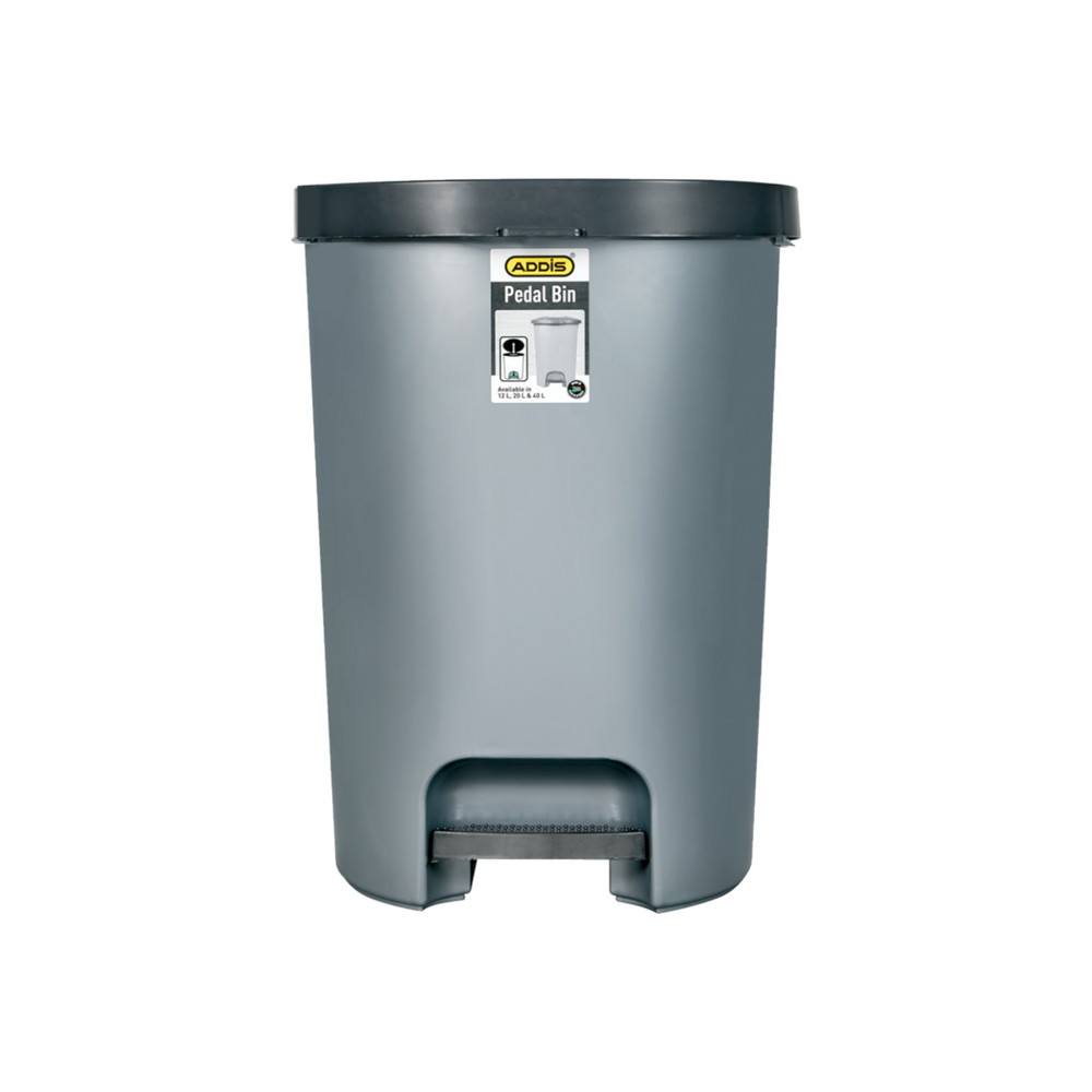 Addis 40L Pedal Dustbin 9133ST