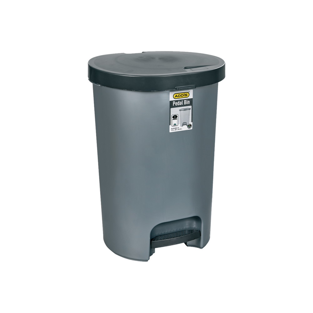 Addis 40L Pedal Dustbin 9133ST