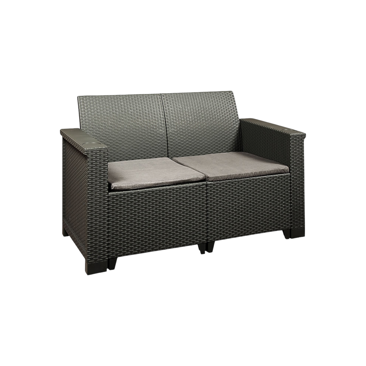 Jabulani 2-Seater Rattan Patio Chair - Contour Outdoor