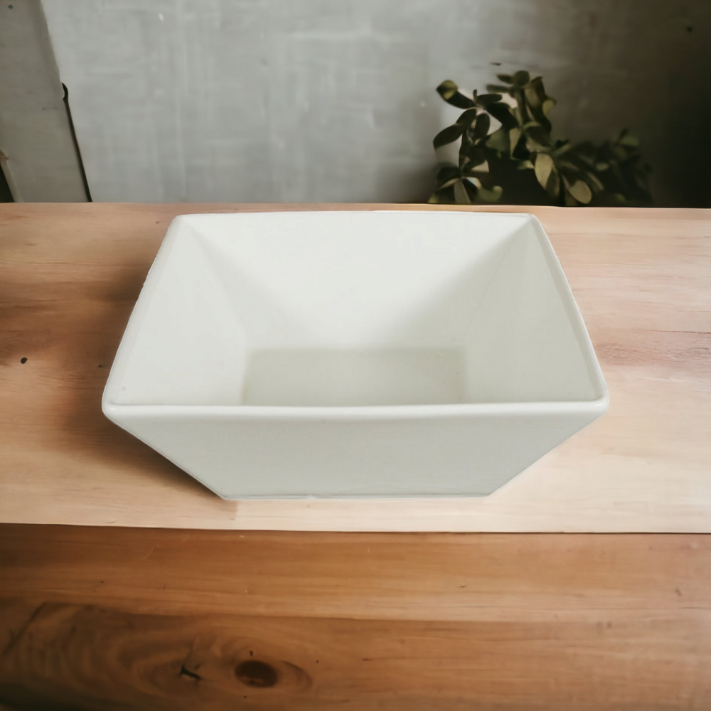Ceramic Serving Bowl Square 15x15x5.5cm 32816