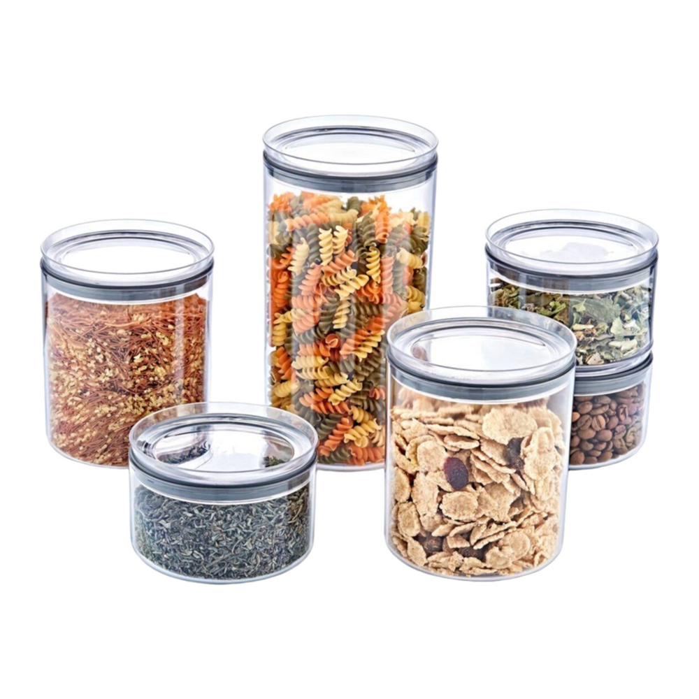 EM House Round Plastic Storage Box 0.45L EMP-160