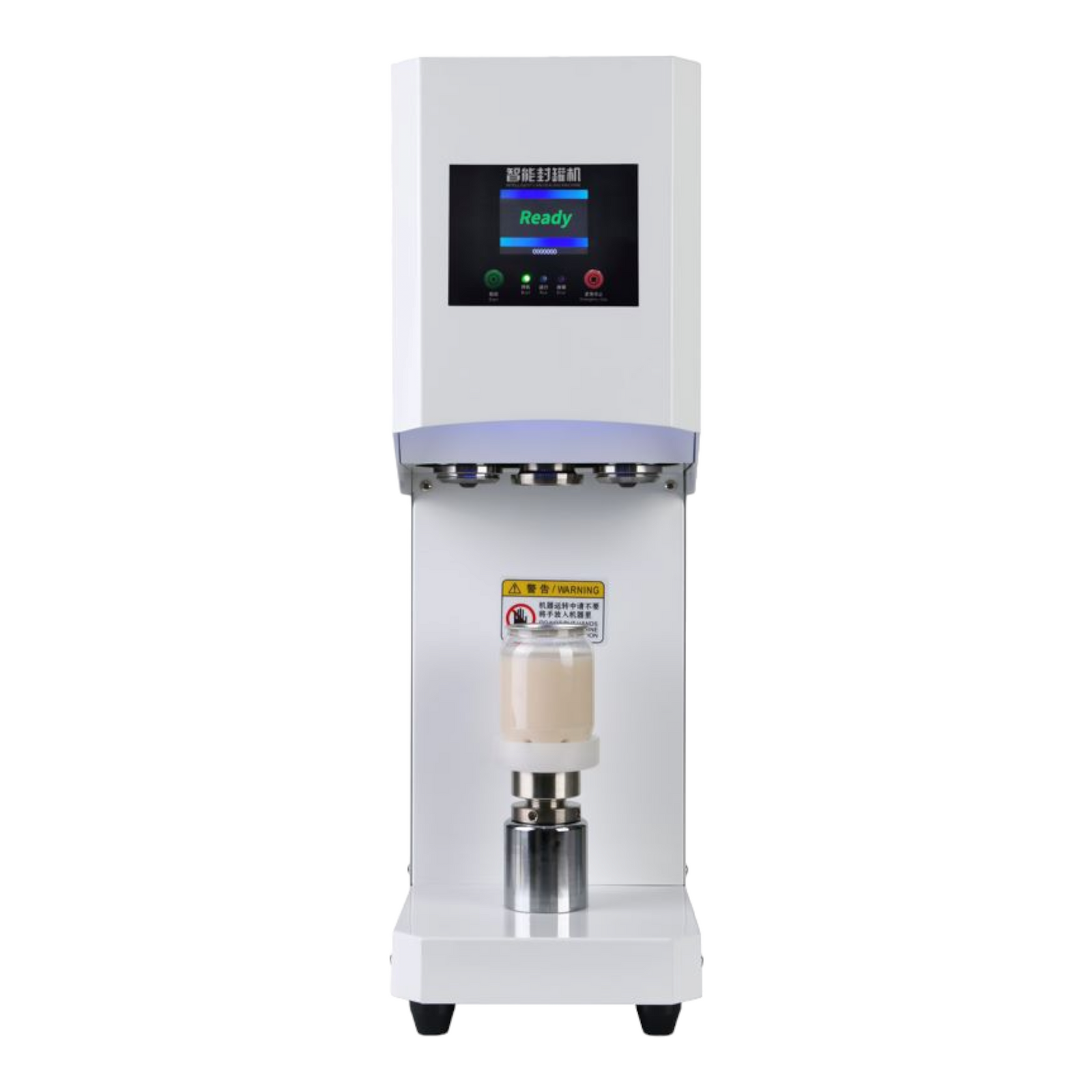 Automatic Can Sealing Machine for Food Grade Plastic Drinking Clear Ca