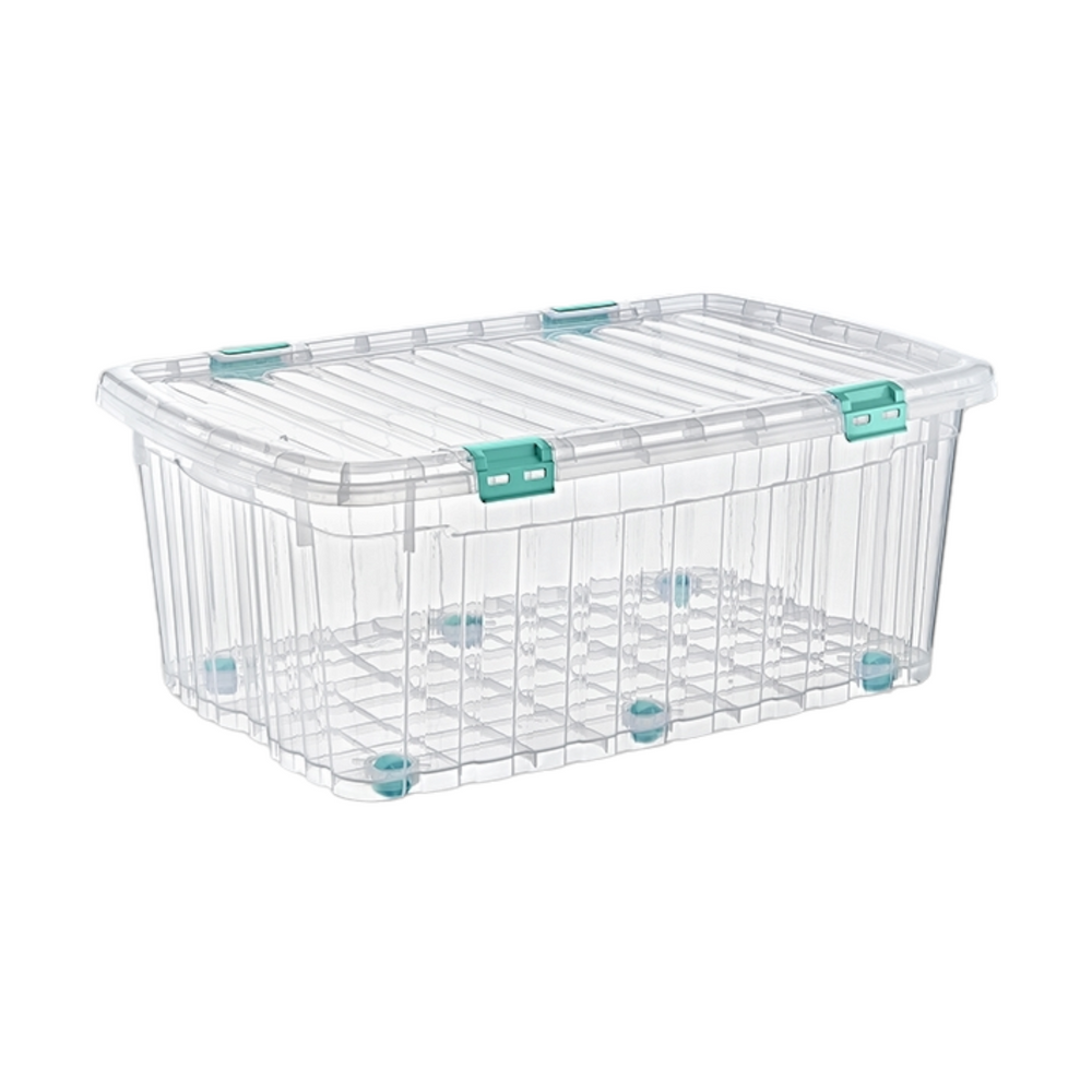 Titiz 90L Mega Storage Utility Container Multi Box Transparent E-520