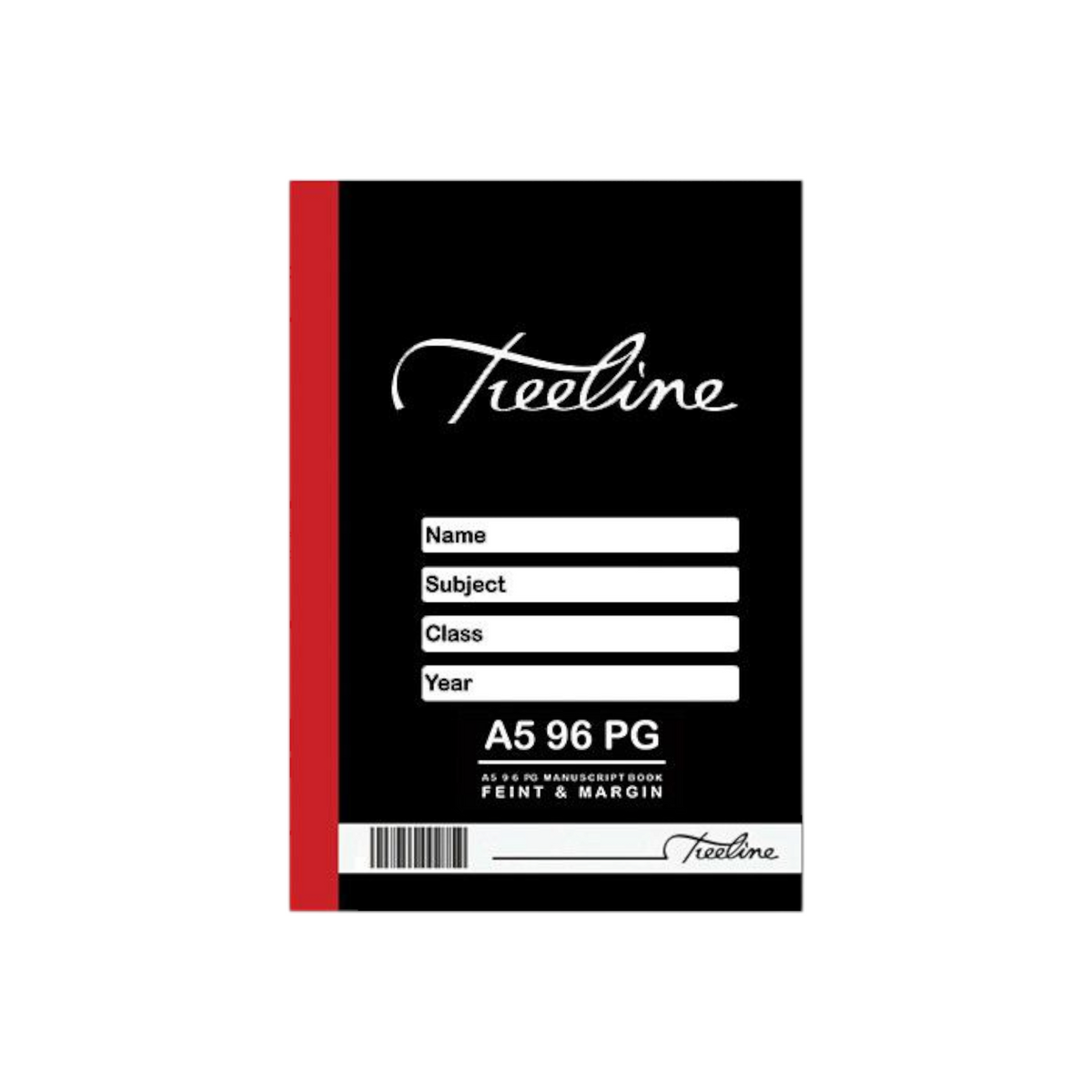 A5 Exercise Book Manuscript 96pg Hard Cover