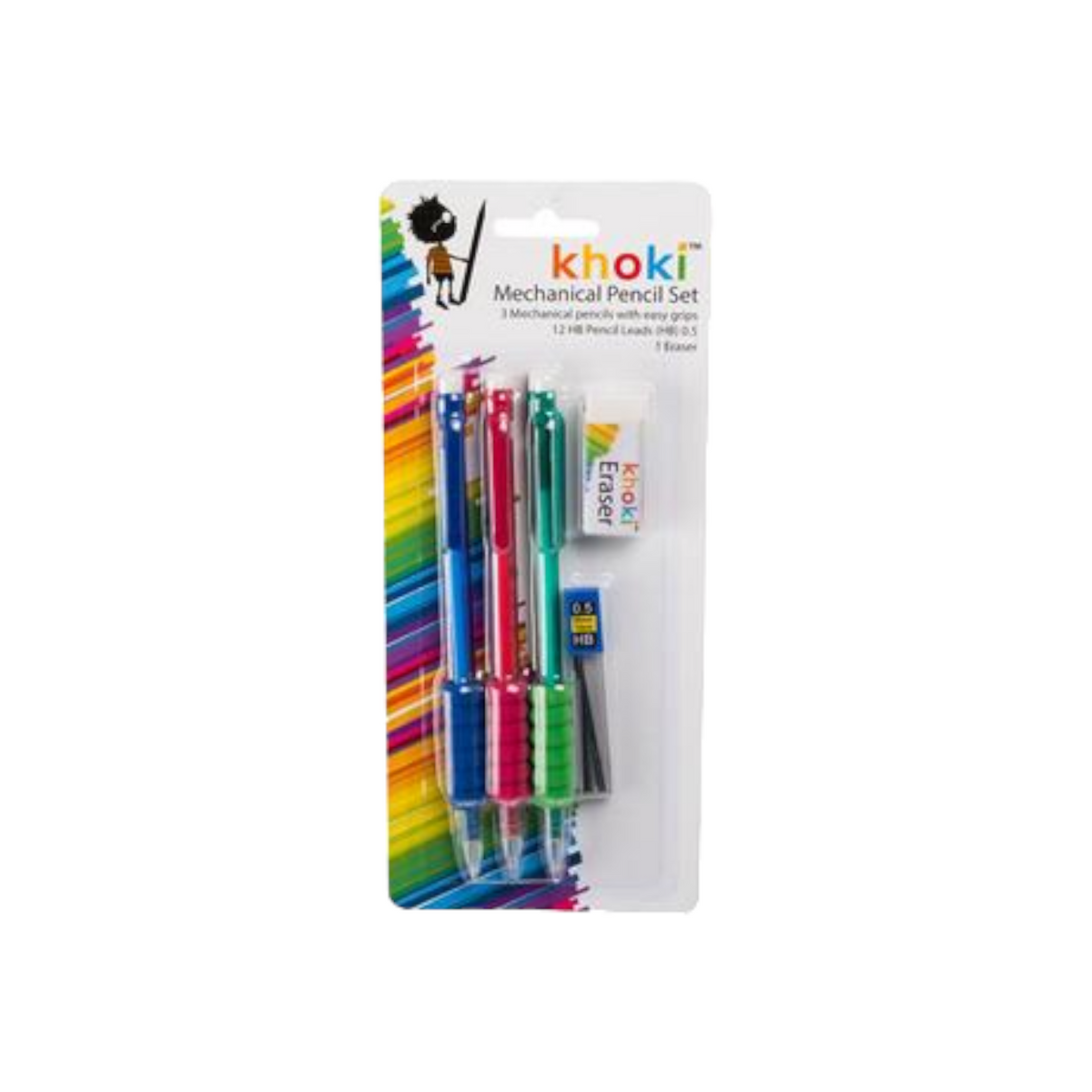 Khoki Mechanical Pencil Stationery Set 5pc