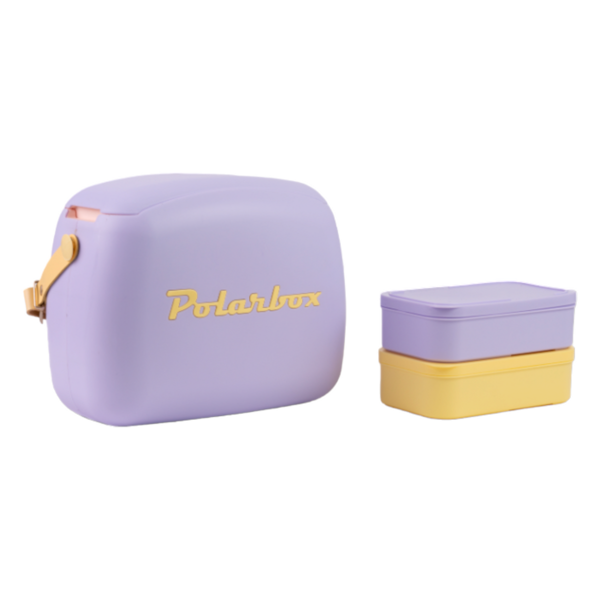 Polarbox 6L Mini Retro Cooler Bag with Two Lunch Box Containers