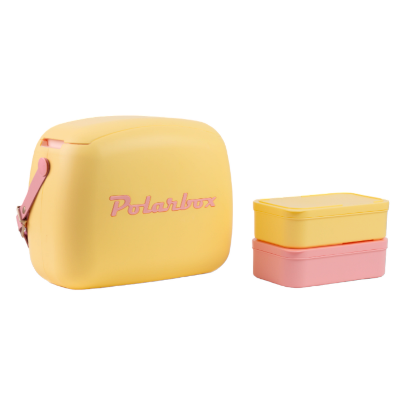 Polarbox 6L Mini Retro Cooler Bag with Two Lunch Box Containers