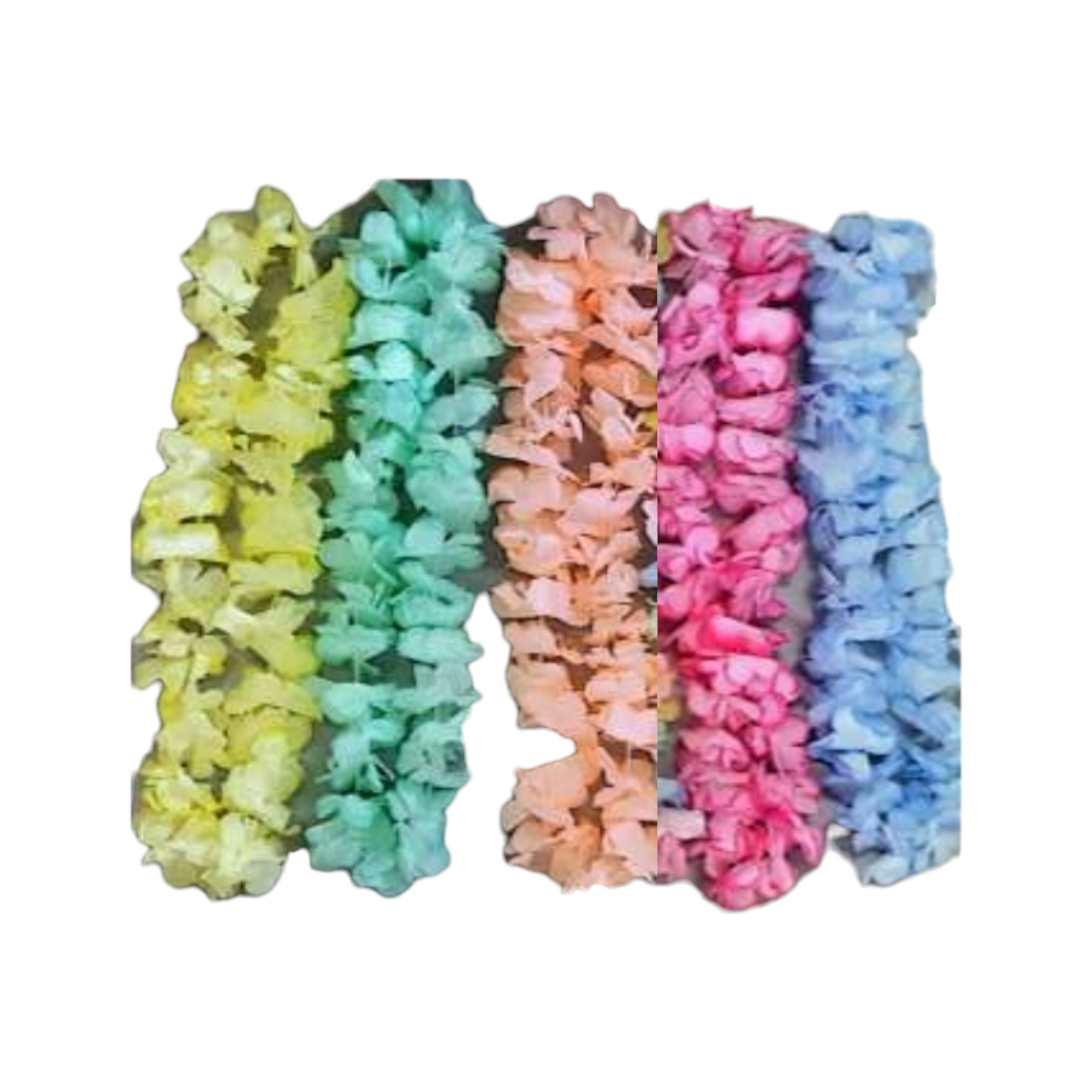 Tropical Pipe Hawaiian Lei Luau Flowers Necklaces Garland