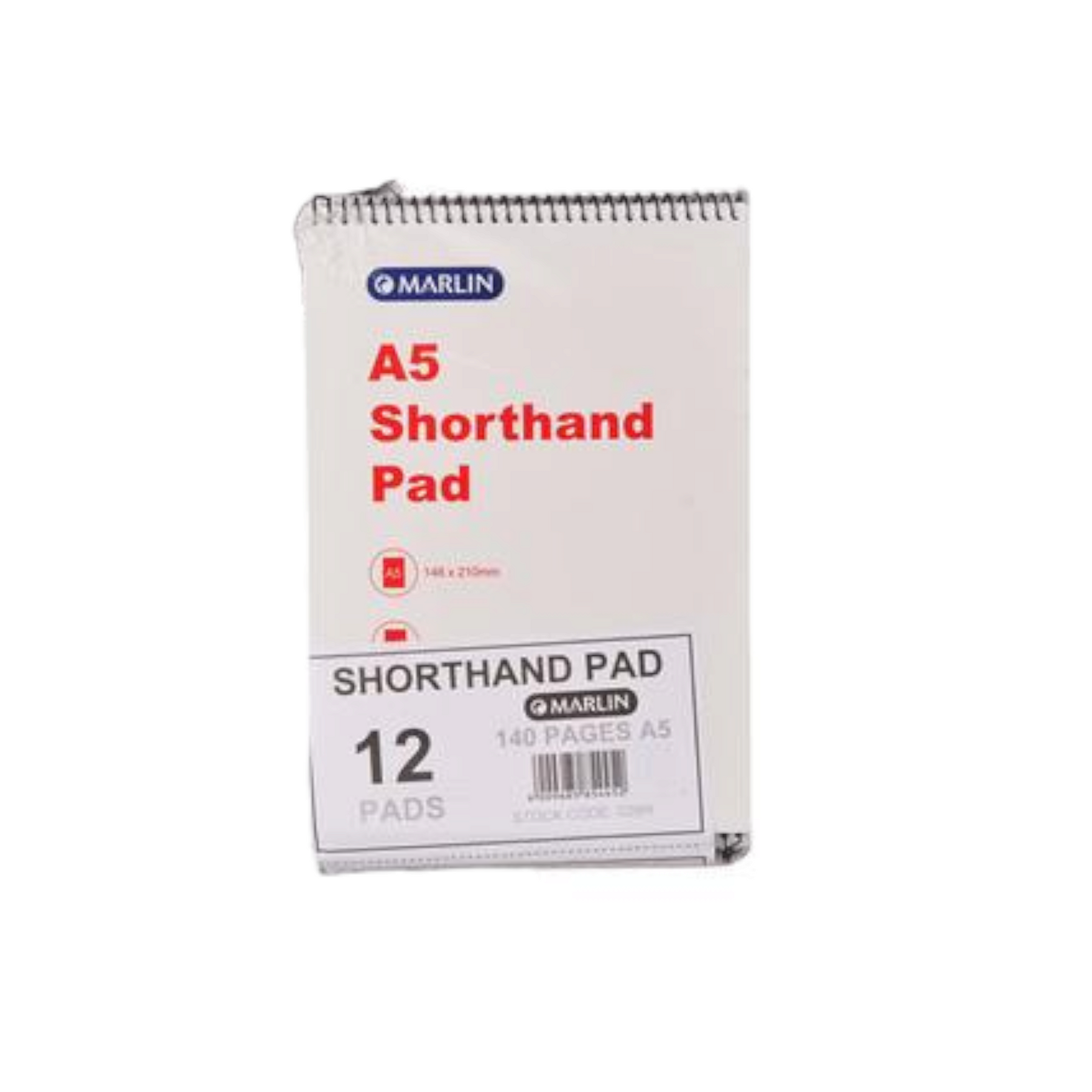 Marlin A4 Shorthand Pad Note Book 140pg