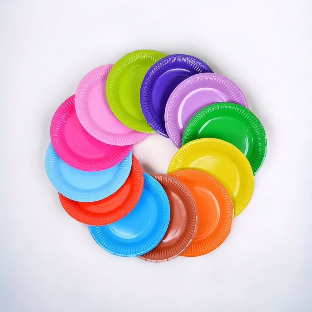 Party Paper Plates 9inch 10pack