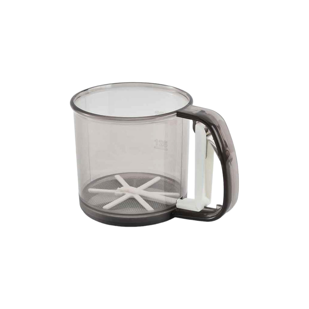 Handheld Semi-Automatic Powder Flour Sieve Sifter cup