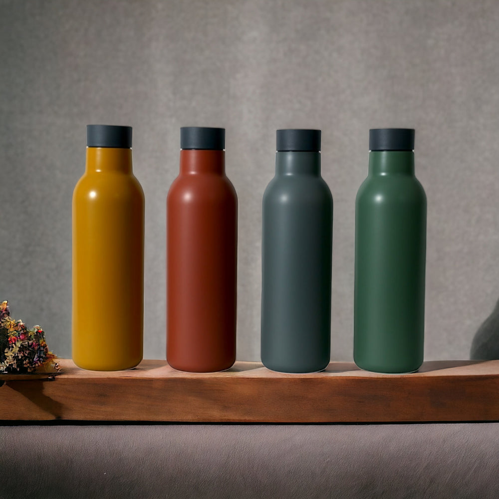 Travel Flask Bottle ISO 0.45L Double Wall Stainless Steel 1pc