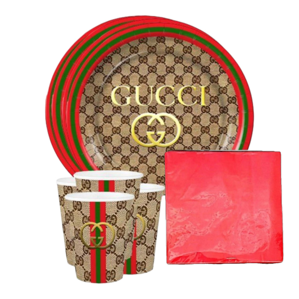 Gucci Theme Party Set 10pack