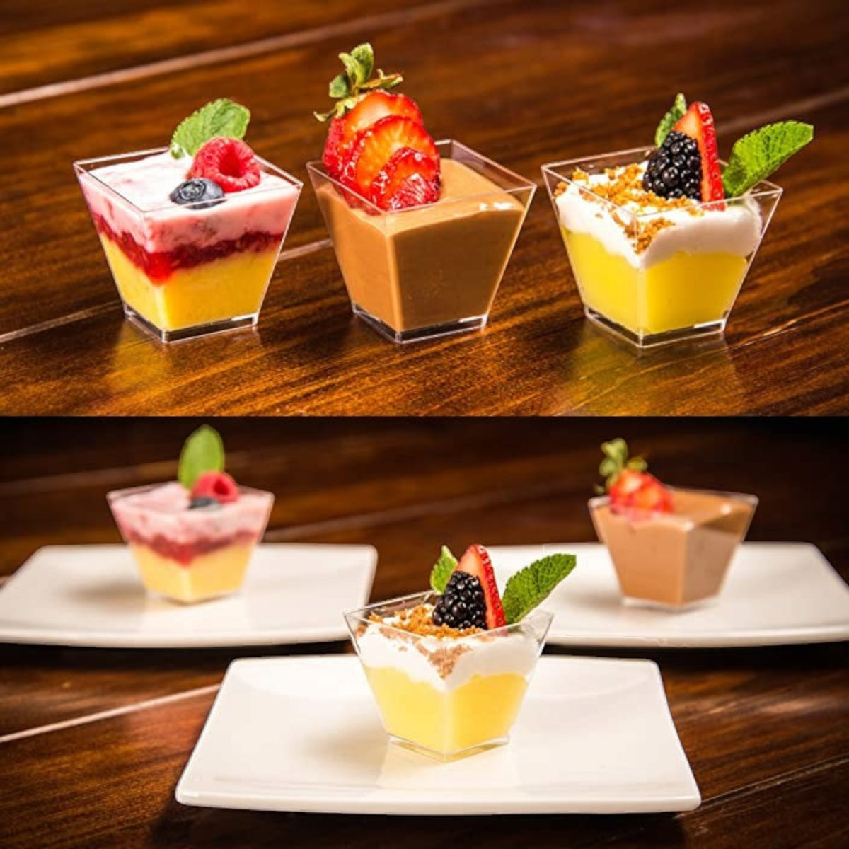 Dessert Cups & Spoons