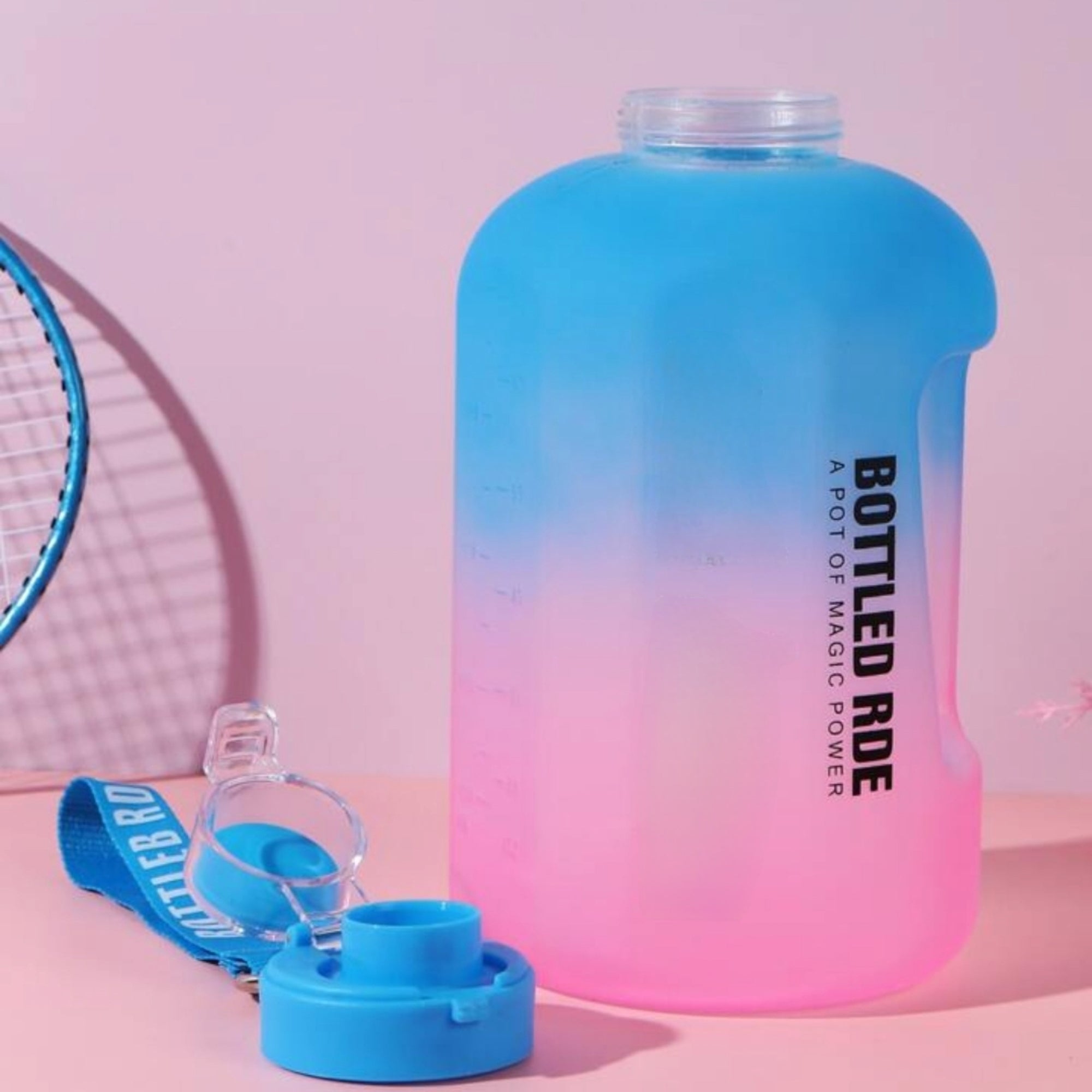 Motivational Gradient Sports Water Bottle RDE 2.2L