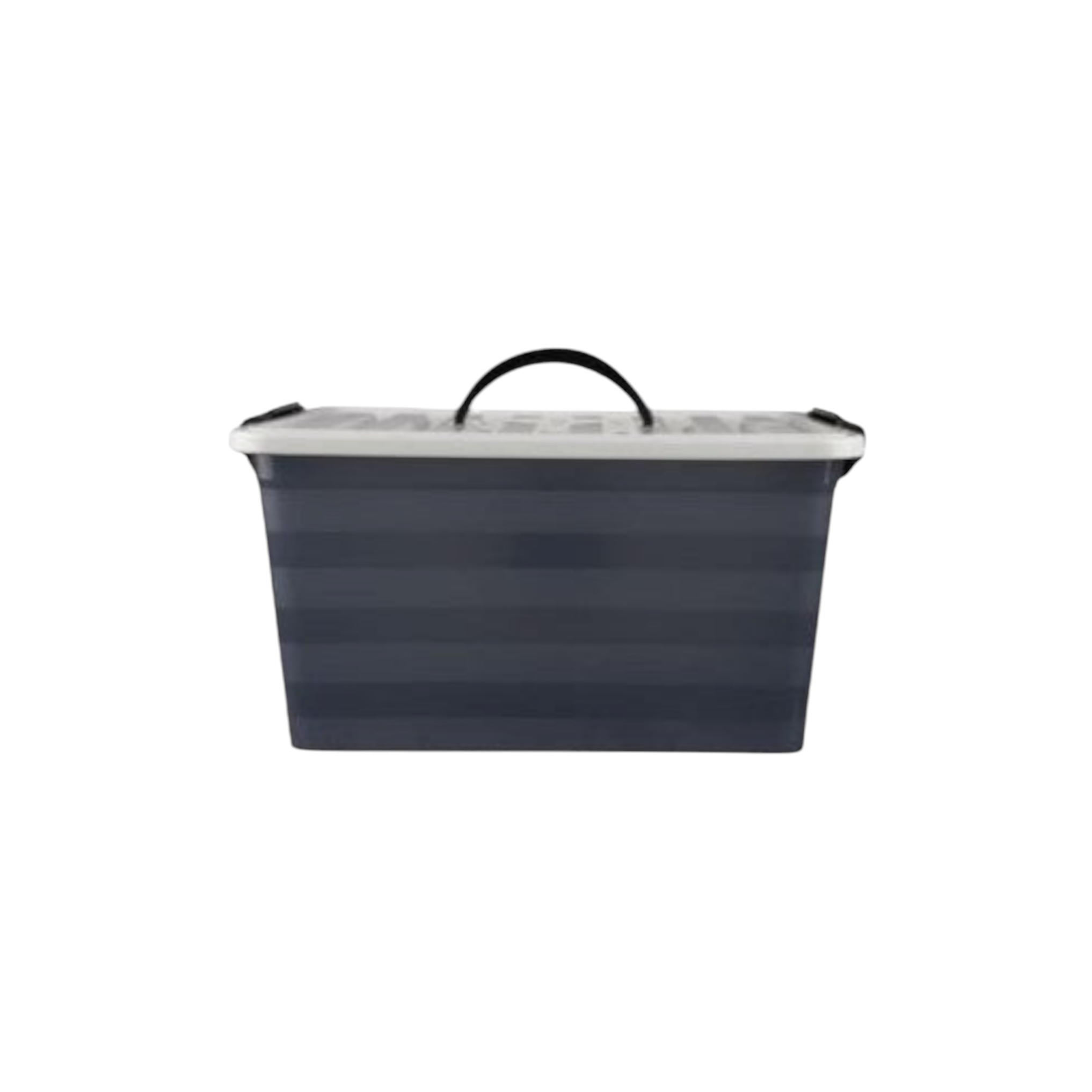 3.3L Storage Container Grey with Carry Handle