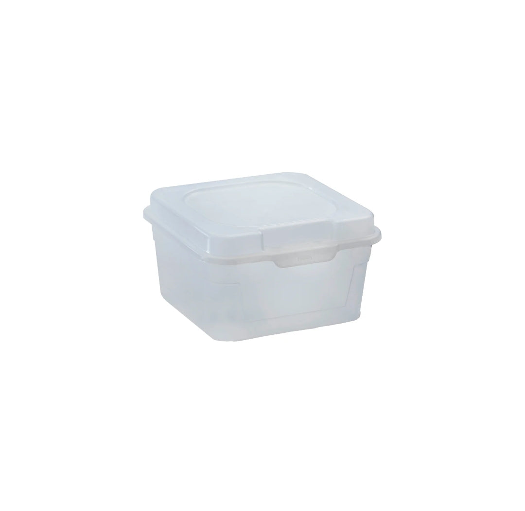 Regent Plastic Kempy Storage Utility Container Box Clear 1.3L