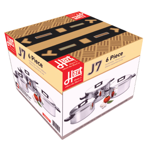 Hart Stewpan Cookware 6-piece Pot Set J7