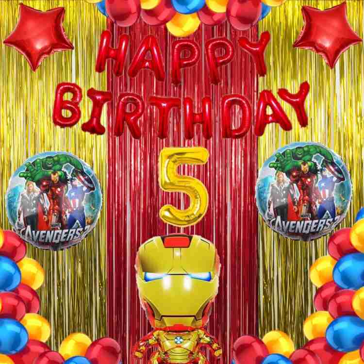 Disney Marvel Ironman Party Theme Set