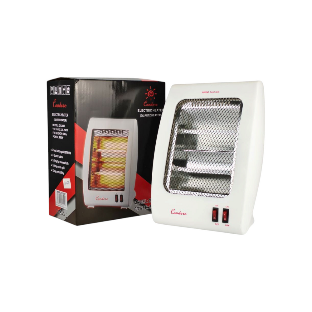 Condere Electric Quartz Heater 2 Bar 800W
