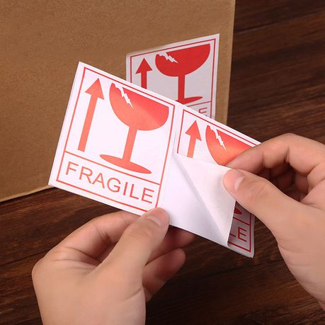 Fragile Sticker 8x7cm 240pack