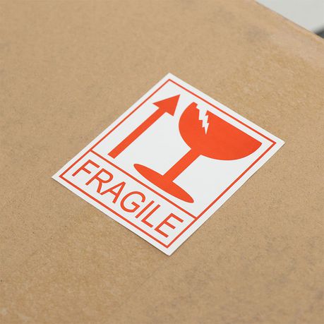Fragile Sticker 8x7cm 240pack