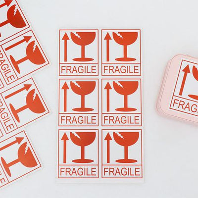 Fragile Stickers 8x7cm 270pack