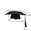 Adult Graduation Felt Hat with Tassel