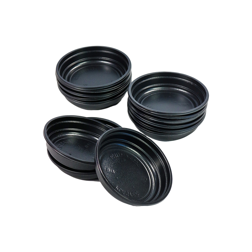 170ml Disposable Plastic Budget Tubs C17 - Recycle Takeaway Containers