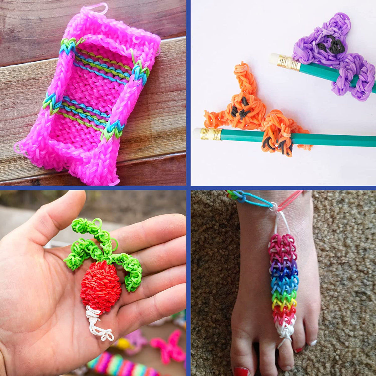 Friendship Loom Bands with See Through Box
