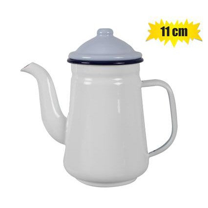 Enamel Coffee Pot 11cm Goose Neck Spout 022 000624