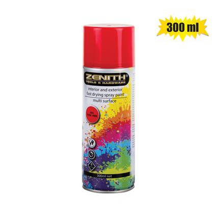Spray Paint Red Zenith 300ml