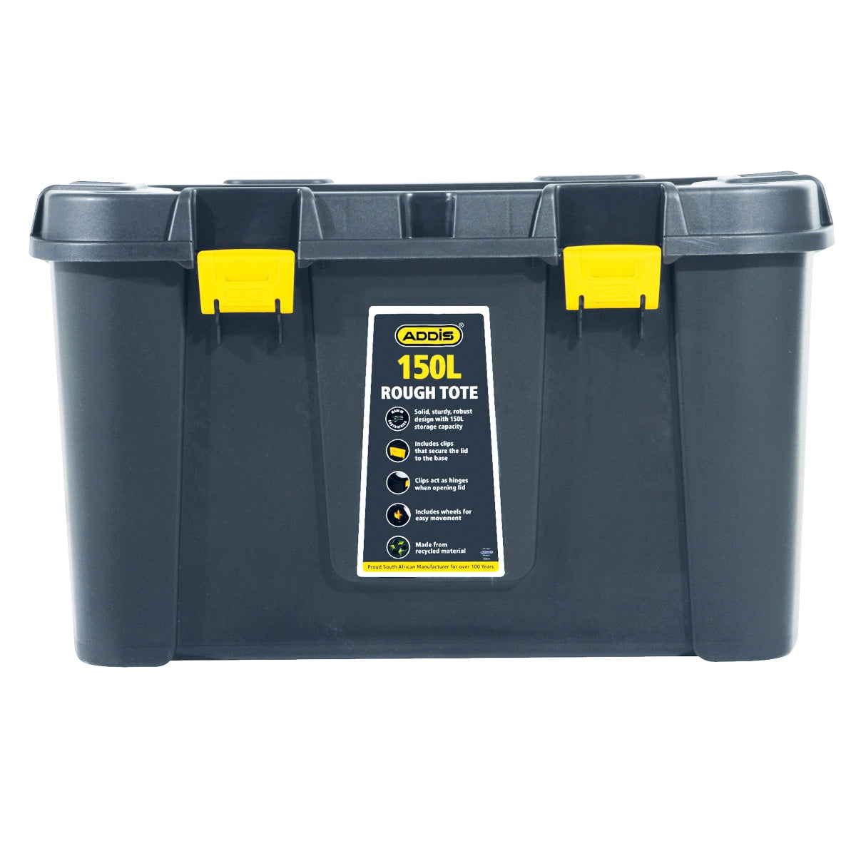 Addis Rough Tote 150L Storage Box 99910BK