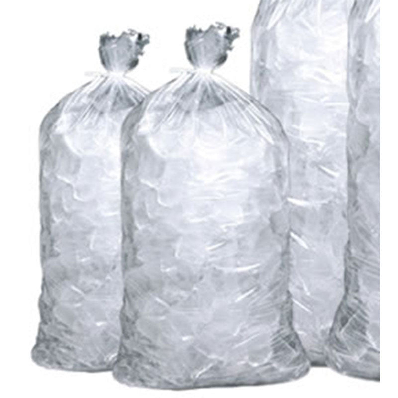 Plastic Ice Block Bags 250x450mm 100microns 3kg 100pack